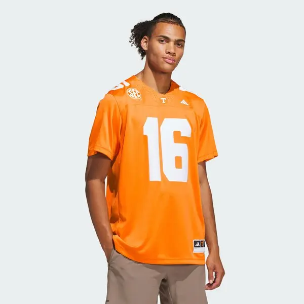 Adidas Premier Tennessee Volunteers X Peyton Manning Home Jersey - Bright Orange
