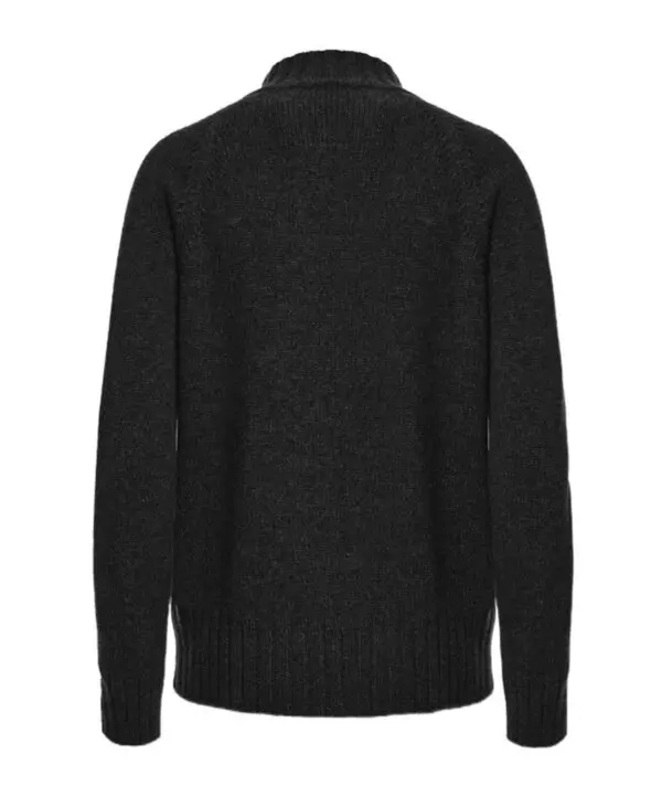Malo Zip Raglan Bomber In Luxury Cashmere