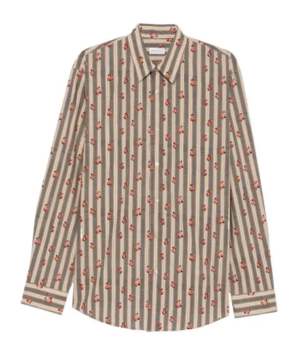 Dries Van Noten Long-sleeved Shirt - Beige