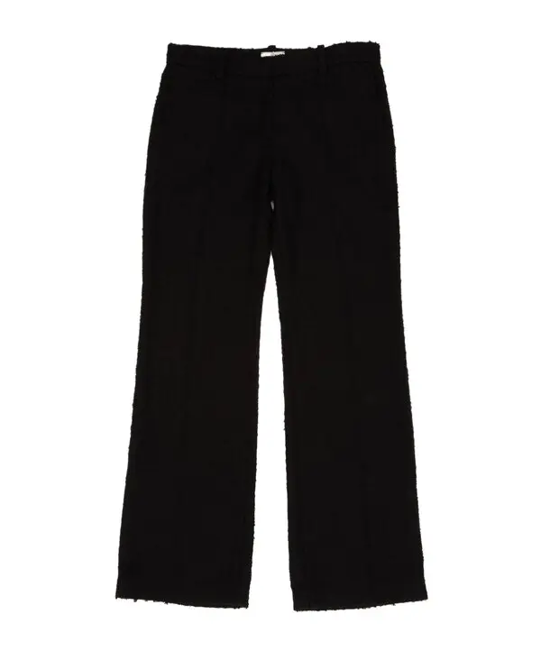 Magda Butrym Flared Tailored Bouclé Trousers