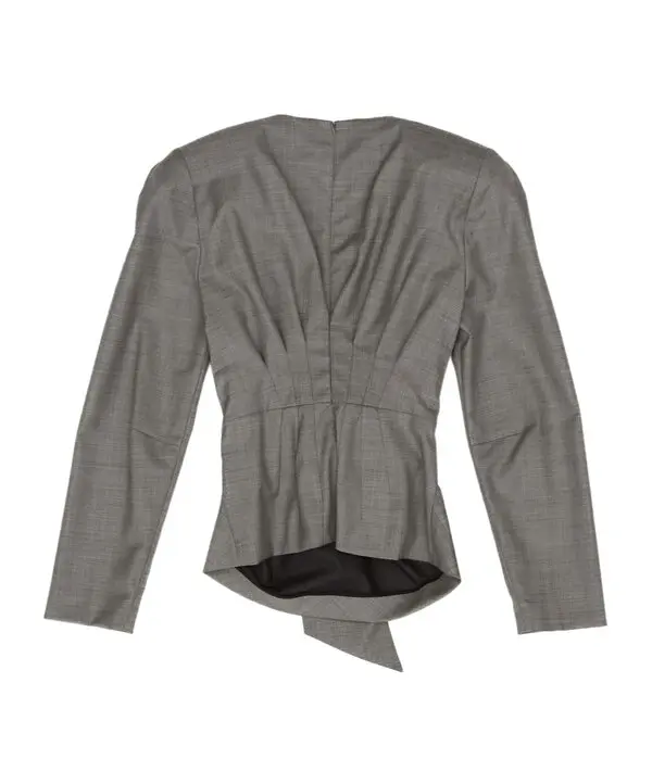 Magda Butrym Back Tie Detailed Fitted Blouse