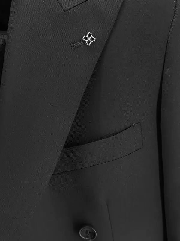 Tagliatore Two-piece Set: Long-sleeve Suit Jacket And Trousers