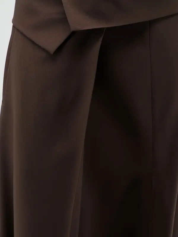 ALYSI Pleated Detail Skirt
