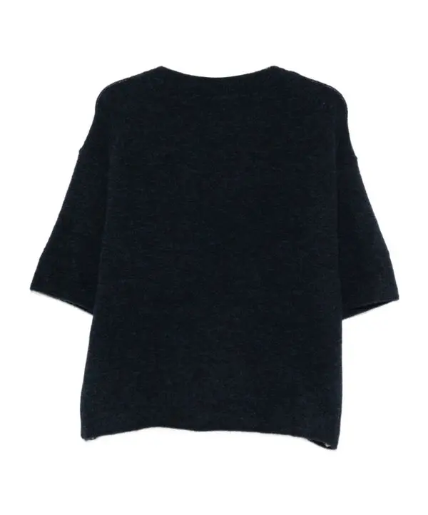 Closed Short-sleeve Crew-neck Sweater