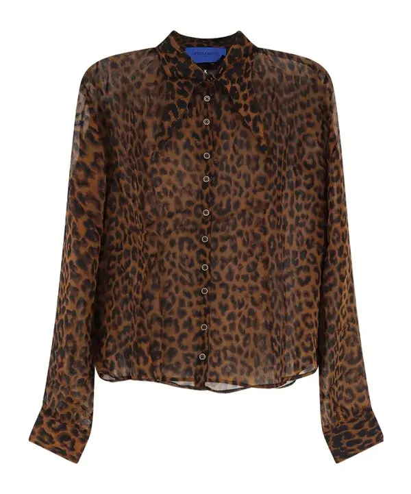 MES DEMOISELLES Long-sleeved Shirt - Eopard