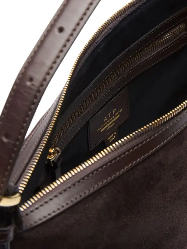 ATP ATELIER Suede Hobo Shoulder Bag