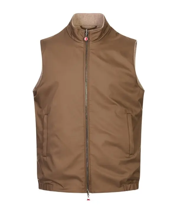 Kiton Reversible High-neck Vest