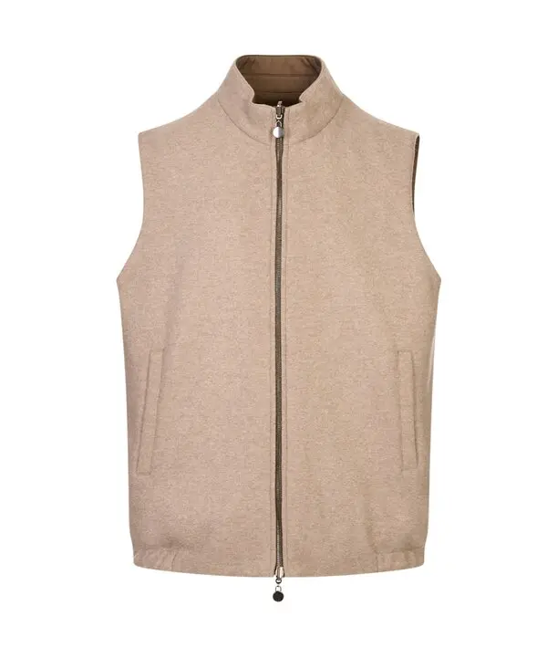 Kiton Reversible High-neck Vest