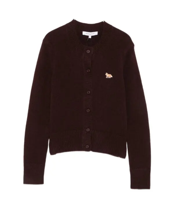 Maison Kitsuné Crew-neck Cardigan - I