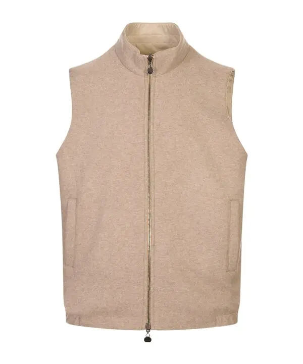 Kiton Reversible High-neck Vest