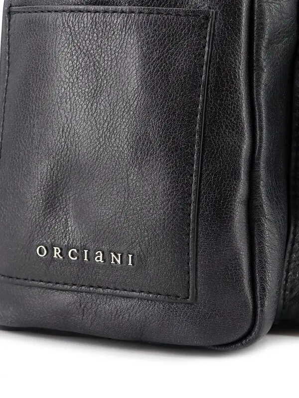 Orciani Lagoon Logo Lettering Backpack