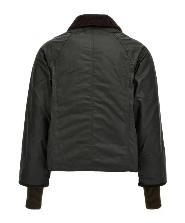 Barbour Cropped Beadnell Waxed Jacket