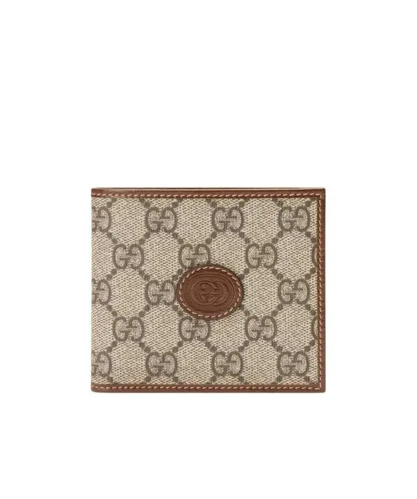 Gucci Interlocking G Wallet - Nude