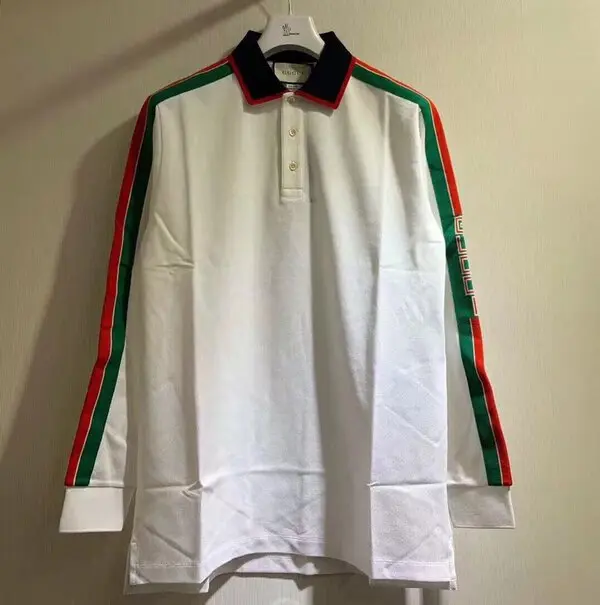 Gucci Cotton Polo With Stripe
