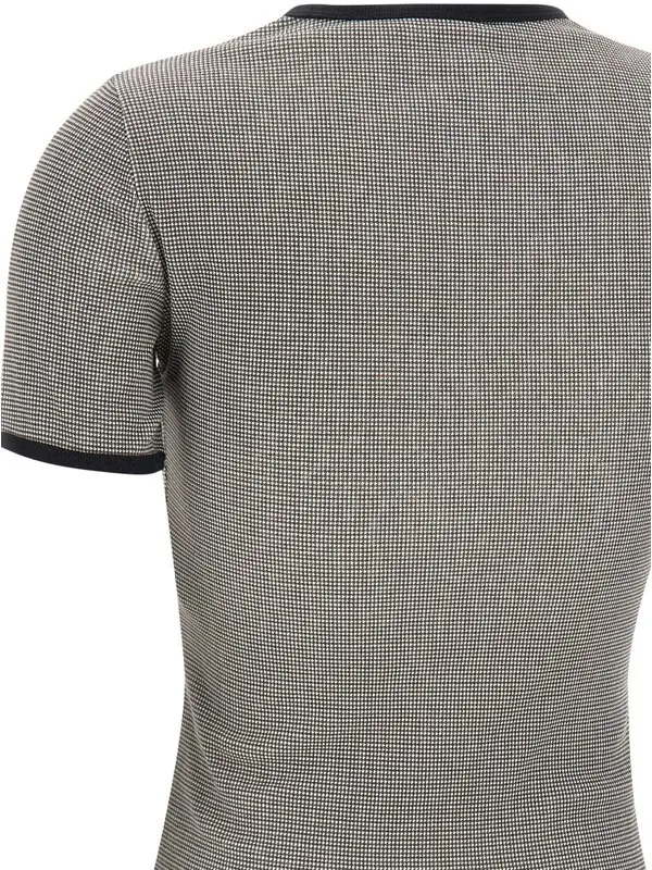 COURREGES Short-sleeved T-shirt With Ac Logo