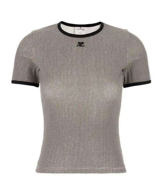 COURREGES Short-sleeved T-shirt - Grey