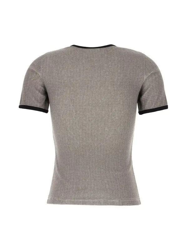 COURREGES Short-sleeved T-shirt With Ac Logo - Grey