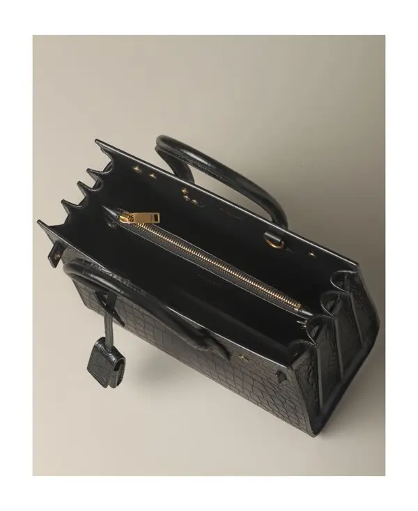Saint Laurent Structured Tote Bag