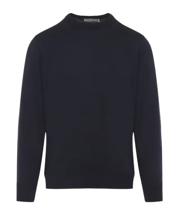Canali Round-neck Long-sleeve Sweater