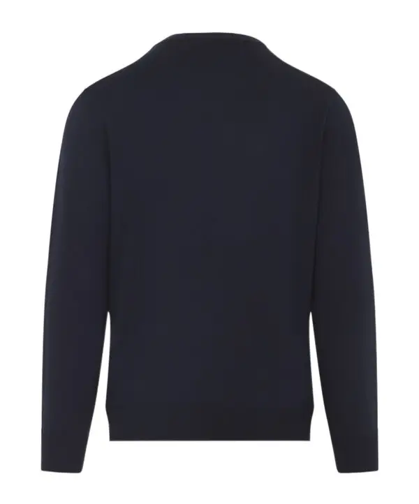 Canali Round-neck Long-sleeve Sweater