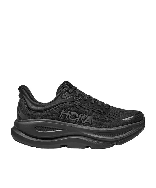Hoka One One Low-top Lace-up Sneakers - Black
