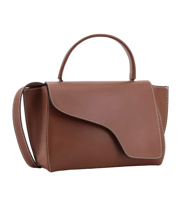 ATP ATELIER Asymmetric Flap Shoulder Bag
