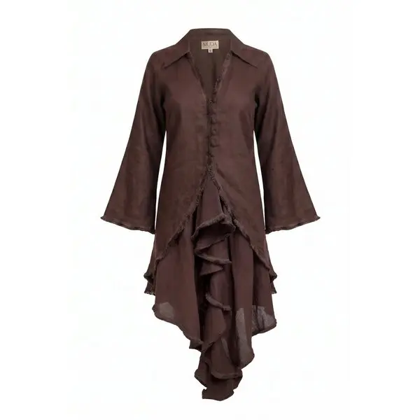 MUDA CLOTHING FZ LLC Espresso Co-ord Set - Brown