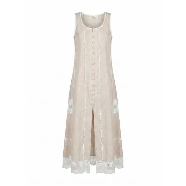 MUDA CLOTHING FZ LLC Neutrals Ibiza Dress - Beige