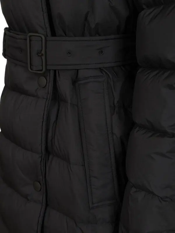 Burberry Belted Quilted Long Coat