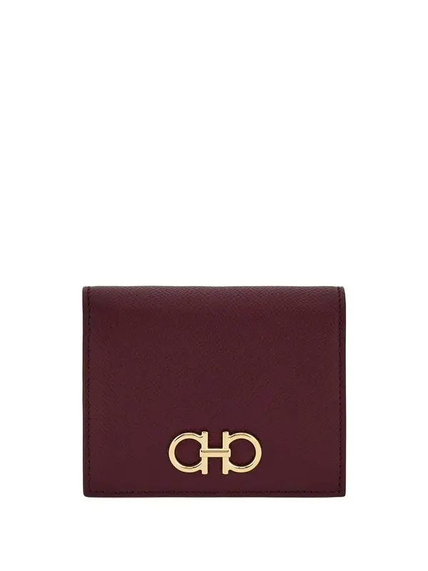 FERRAGAMO Gancini Compact Wallet - Multicolor