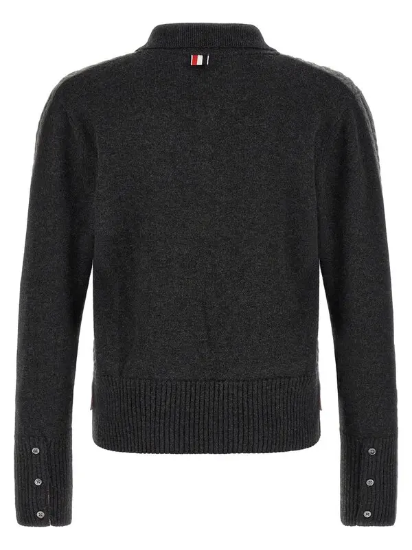 Thom Browne 2-in-1 Trompe L'oeil Polo Shirt