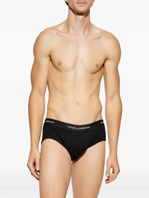 Dolce & Gabbana Stretch Jersey Regular-fit Brando Briefs 2-pack