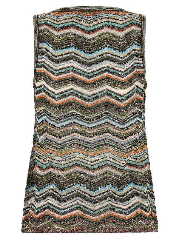 Missoni Chevron Workmanship Top