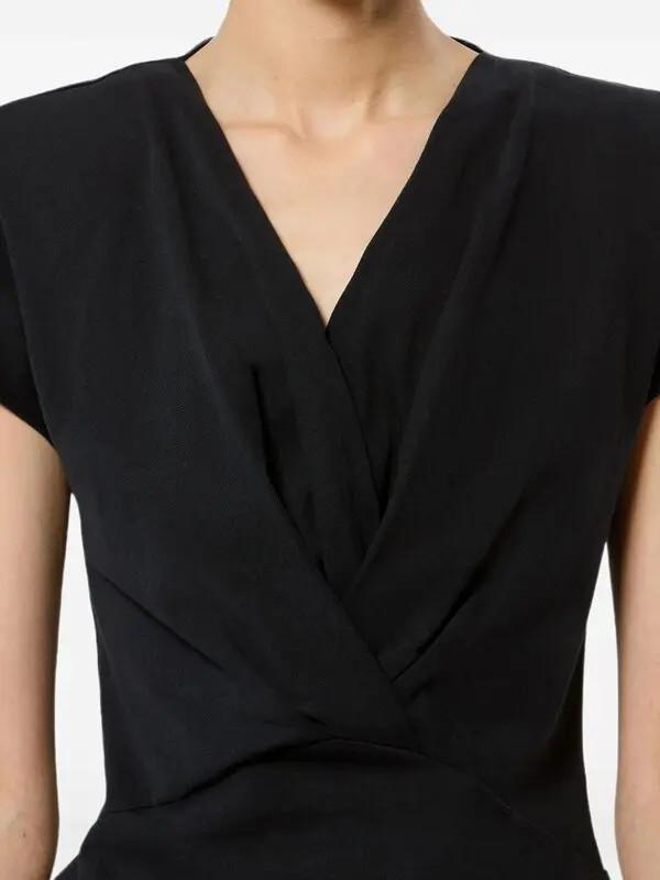 Isabel Marant Étoile Nadrine Draped Cotton Jersey T-shirt