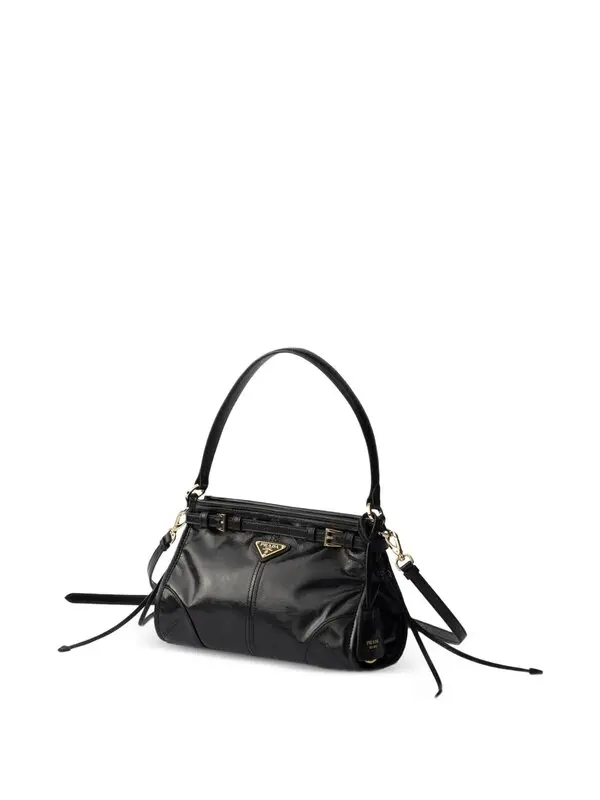 Prada Bonnie Small Leather Hobo Handbag