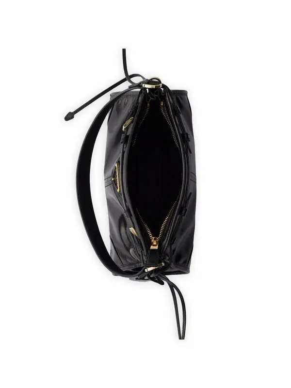 Prada Bonnie Small Leather Hobo Handbag