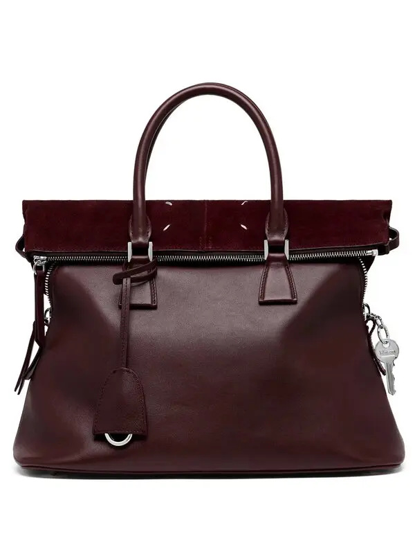 MAISON MARGIELA 5ac Soft Medium Shoulder Bag - Red
