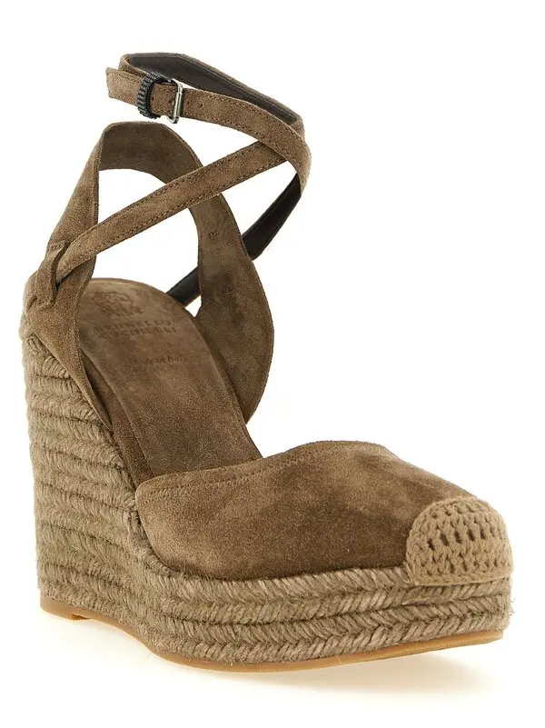 Brunello Cucinelli Precious Loop' Espadrilles