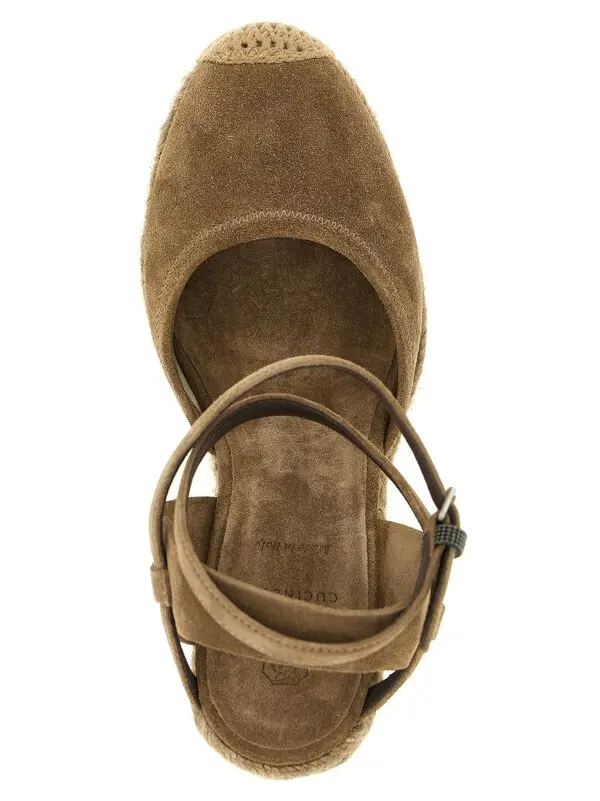 Brunello Cucinelli Precious Loop' Espadrilles