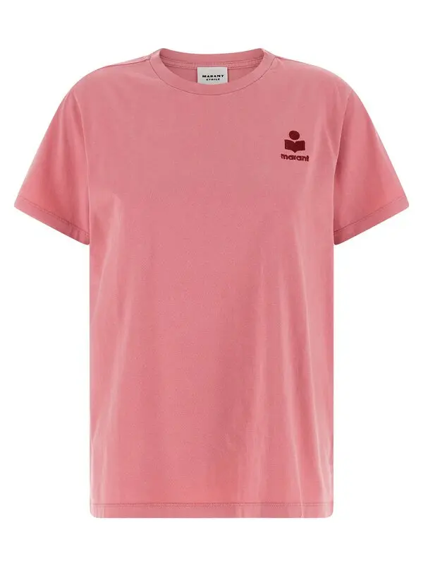 Isabel Marant Étoile Marant 'aby' T-shirt - Pink