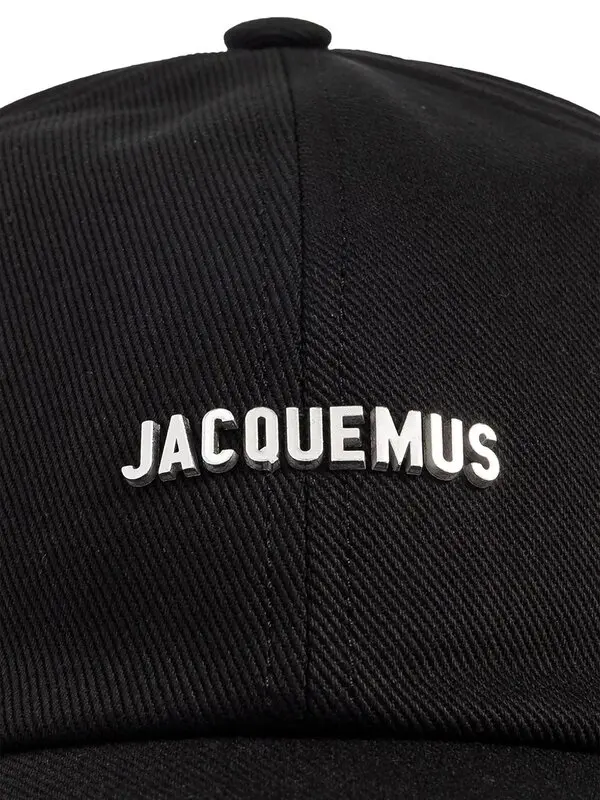 Jacquemus La Casquette Gadjo Baseball Cap - Black