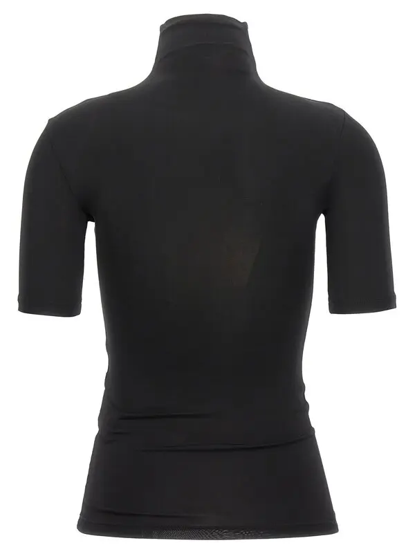 Off-White Off Stamp" Logo Stencil Turtleneck T-shirt - Black