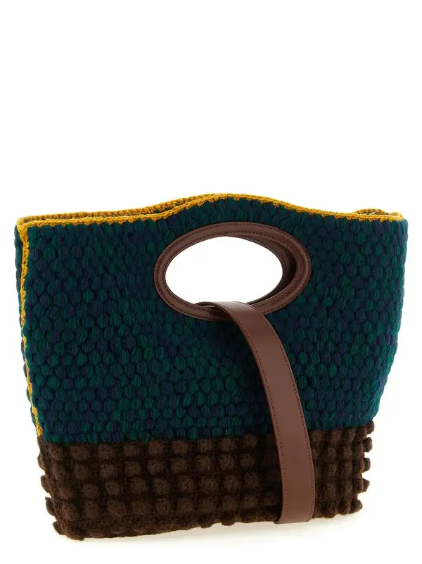 Marni Knotty" Crochet Clutch - Multicolor