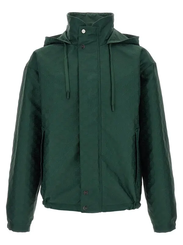 Gucci Reversible Ripstop Cotton Jacket - Green