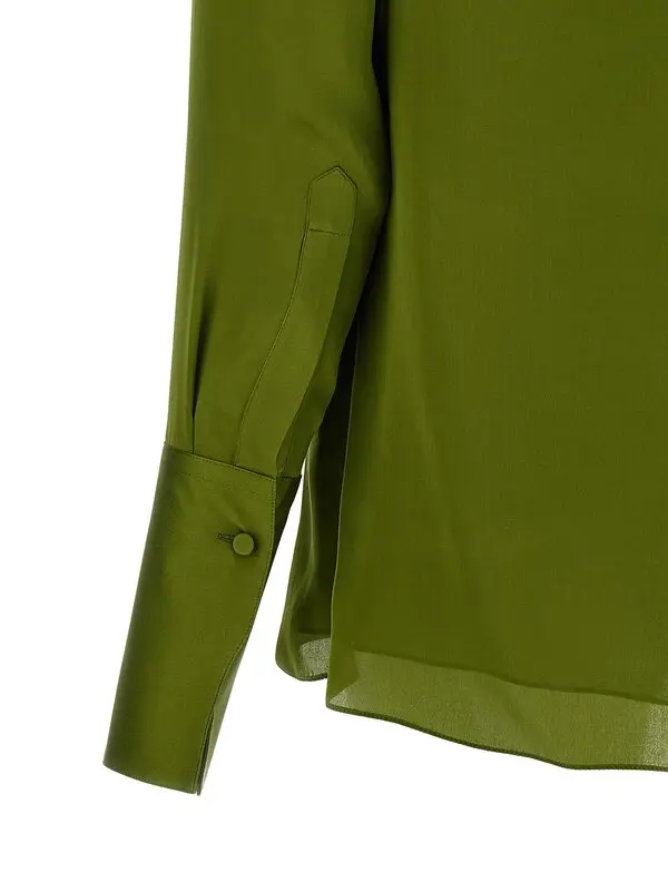 TOM FORD Draped Neck Blouse