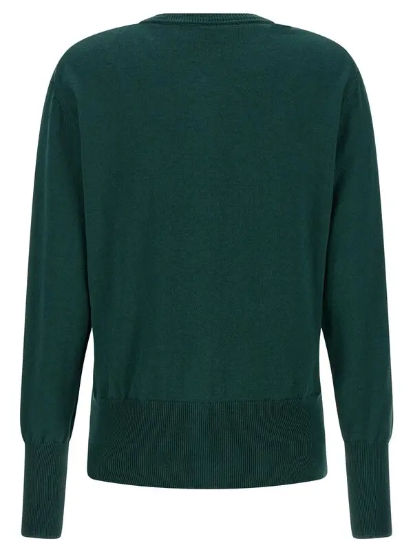 VIVIENNE WESTWOOD Bea Cotton Cashmere Blend Cardigan - Green