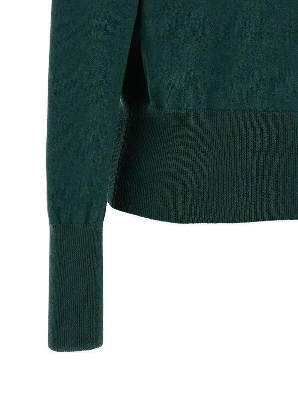 VIVIENNE WESTWOOD Bea Cotton Cashmere Blend Cardigan - Green