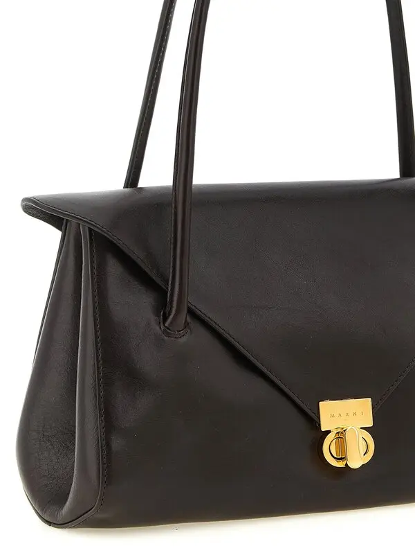 Marni East-west Shoulder Bag - Brown