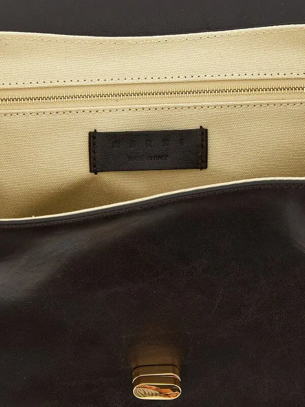 Marni East-west Shoulder Bag - Brown