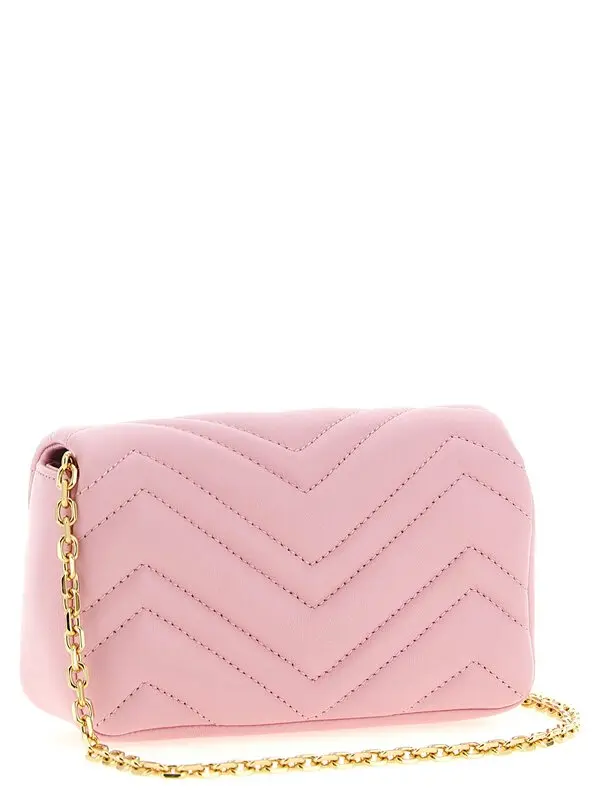Gucci Gg Marmont Chevron Crossbody Bag